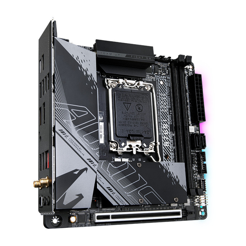 214,90 € | Gigabyte B760I AORUS PRO emolevy Intel B760 Express LGA ...