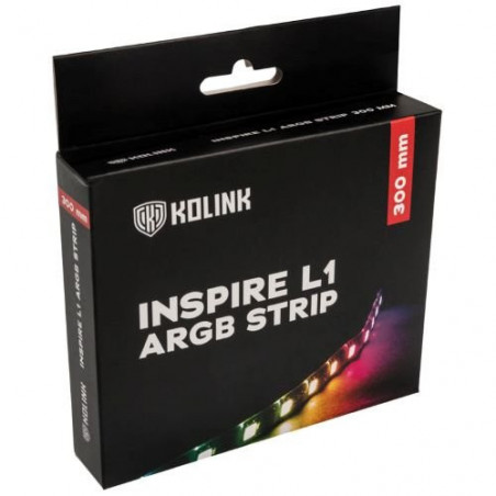 8,90 € | Kolink Inspire L1 ARGB LED Strip - 30cm Universaali LED-nauha