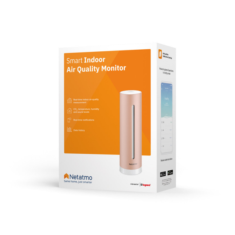 138,90 € | Netatmo Healthy Home Coach älykodin ympäristösensori Lan...