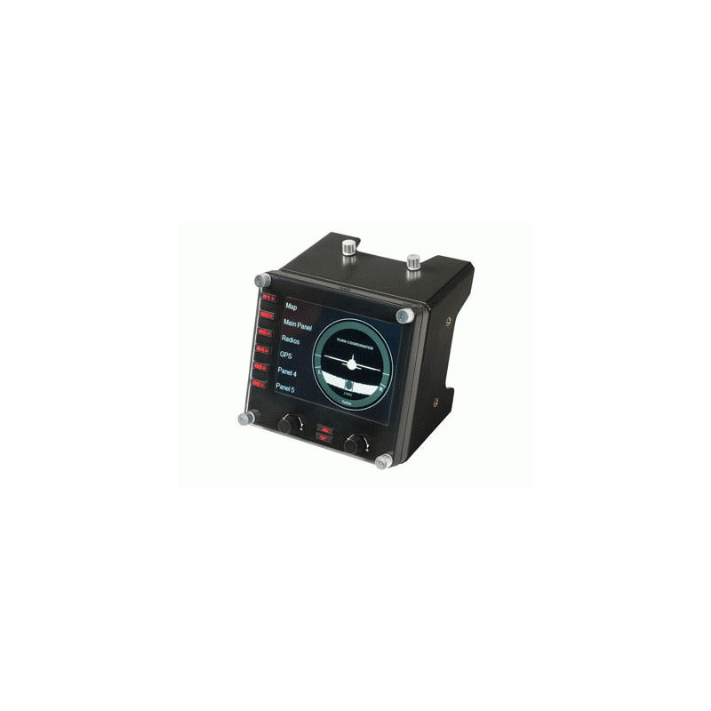147,87 € | B-STOCK: Logitech G Flight Instrument Panel Musta USB 2....