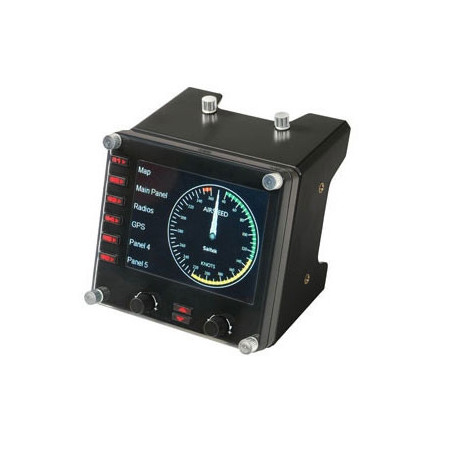 147,87 € | B-STOCK: Logitech G Flight Instrument Panel Musta USB 2....