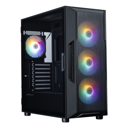 49,90 € | Zalman I3 NEO V2 BLACK tietokonekotelo Midi Tower musta