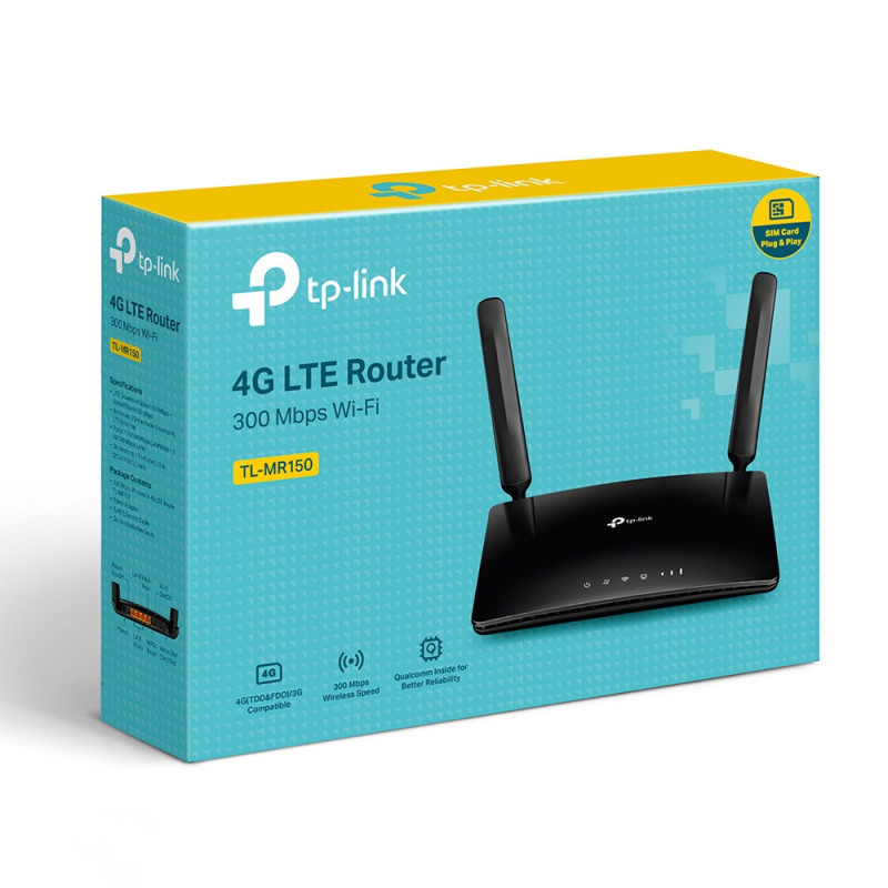 106,90 € | TP-Link TL-MR150 langaton reititin Nopea Ethernet Yksi k...