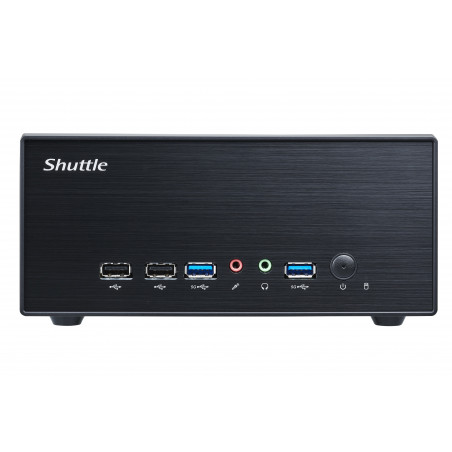 256,90 € | Shuttle XPС slim PC XH510G2 Musta Intel H510 LGA 1200 (S...