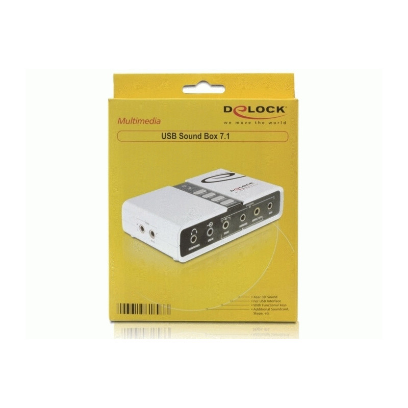 44,90 € | DeLOCK USB Sound Box 7.1 7.1 kanavaa