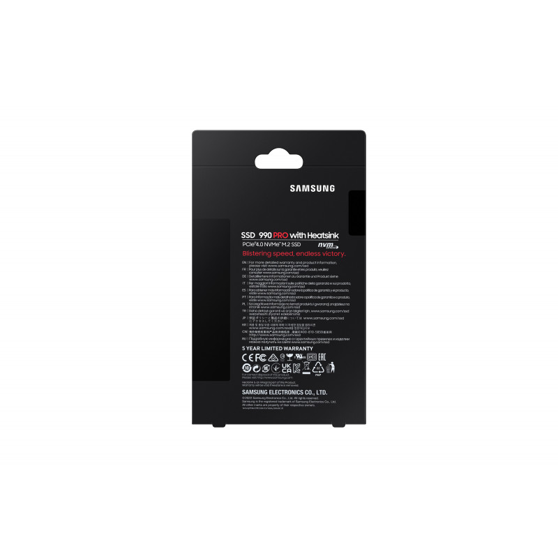 419,00 € | Samsung 990 PRO M.2 2000 GB PCI Express 4.0 V-NAND MLC NVMe